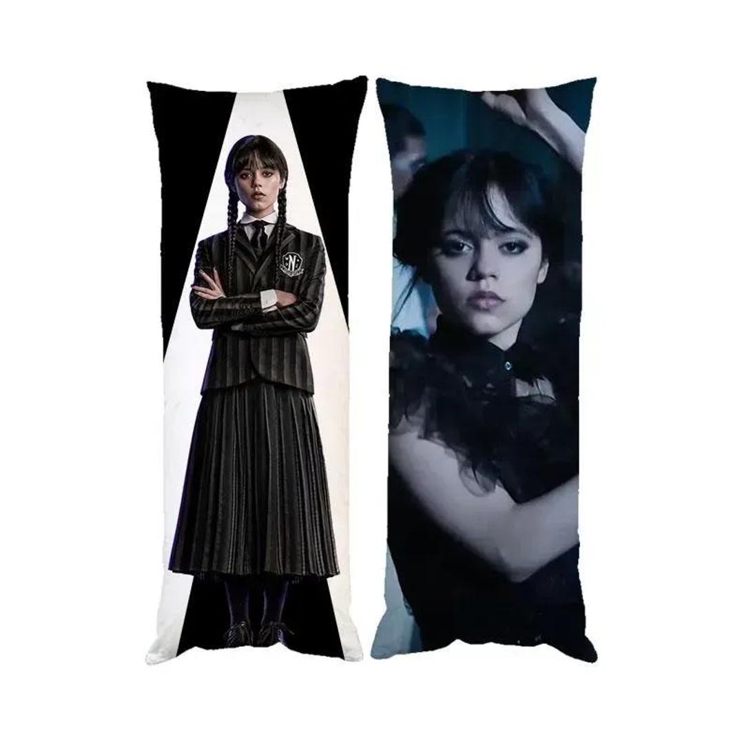 Wednesday Addams Dakimakura Pillow – Full Body Hug Pillow, Decorative ...