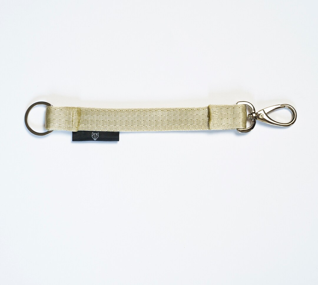 Keyring Beige, Beige Key Strap, Seat Belt Keychain - Etsy