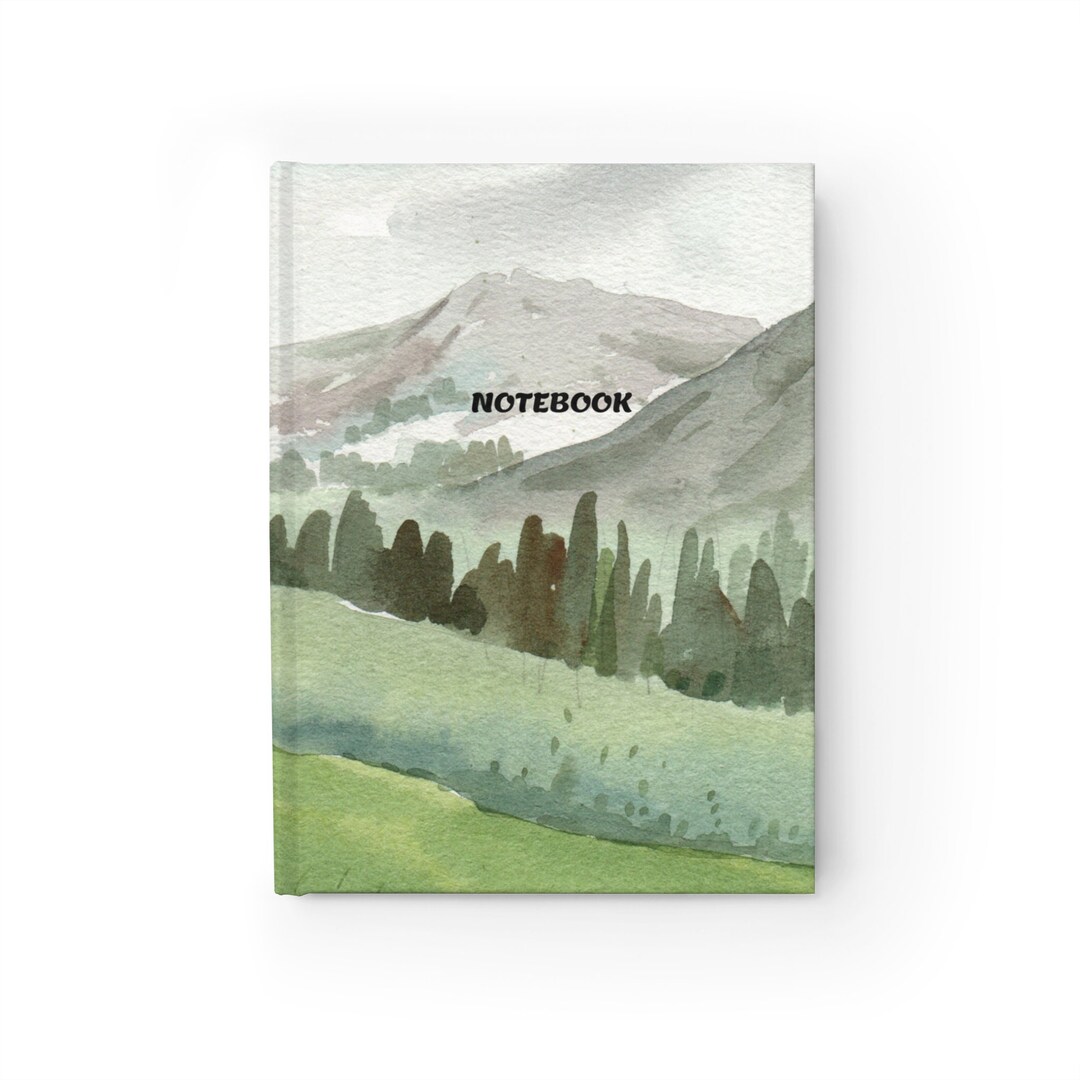 Vosges Mountain Scenery Journal Ruled Pages With Lines and High-end ...