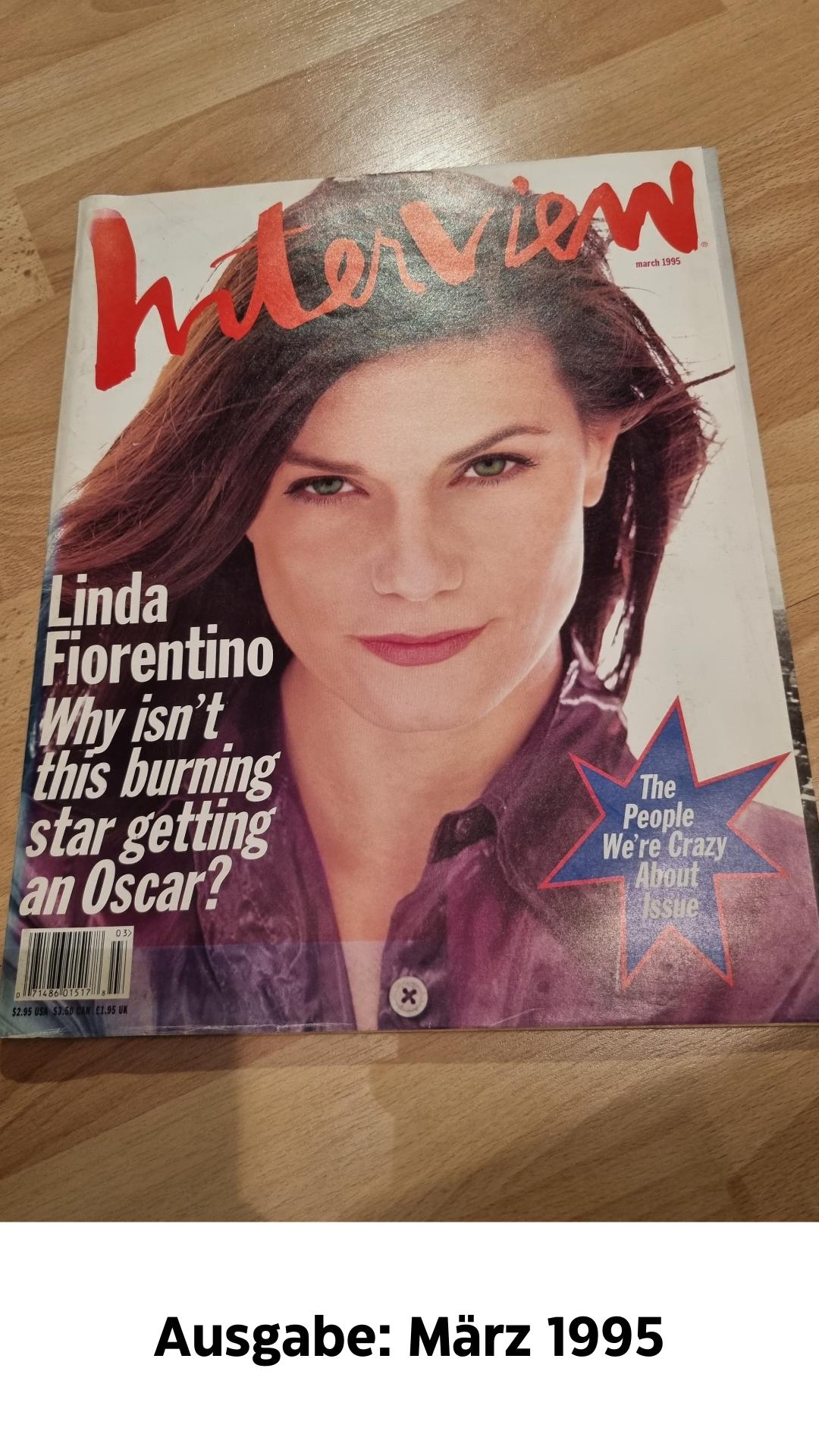 Interview Magazine 1995 - Etsy