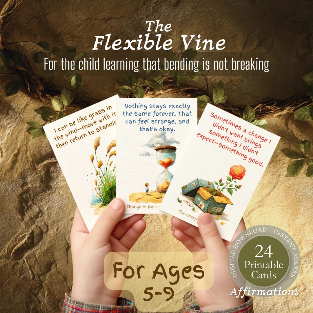 Flexibility Cards for Kids | Printable Deck of Adaptability, Handling ...