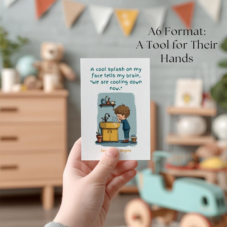 Anger Management Cards for Kids | Printable Coping Skills Deck | Big ...