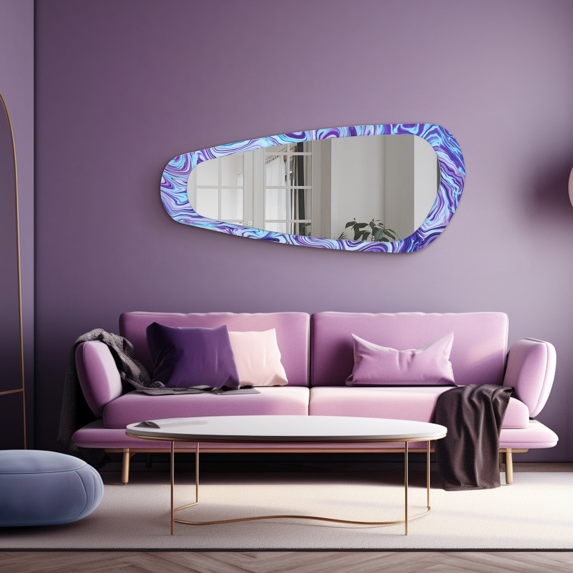 Large Full Length Entryway Mirror , Long Modern Bathroom Mirror - Etsy