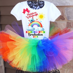 Kindergarten Graduation Tutu Outfit, Personalized Graduation Tutu ...