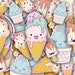 Cute Ice Cream Cone Sticker, Kawaii Ice Cream Sticker, Cute Trendy ...