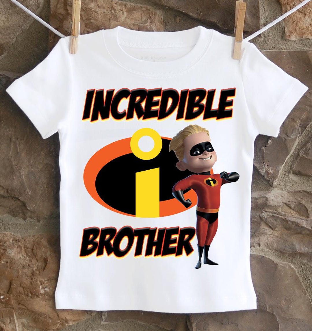 Incredibles Brother Shirt - Etsy
