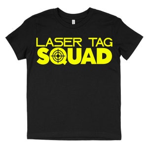 Laser Tag Shirt Set of 6, Laser Tag Party Favors, Laser Tag Team Shirts ...