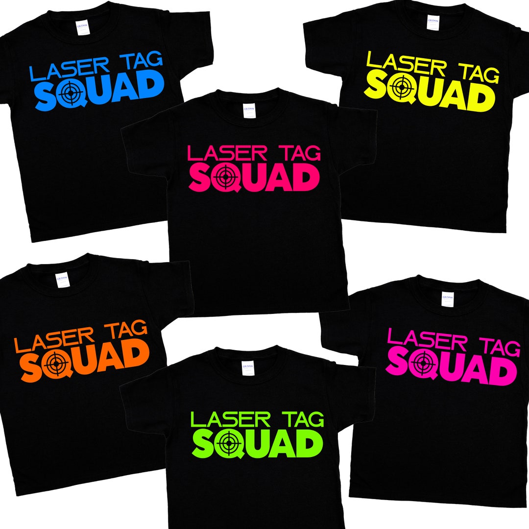 Laser Tag Birthday Shirts, Laser Tag Team Shirts, Matching Laser Tag ...
