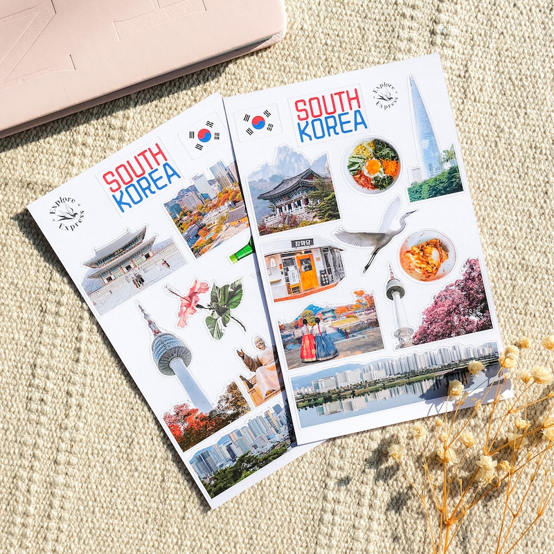 Cute Aesthetic Korean Stickers - Etsy