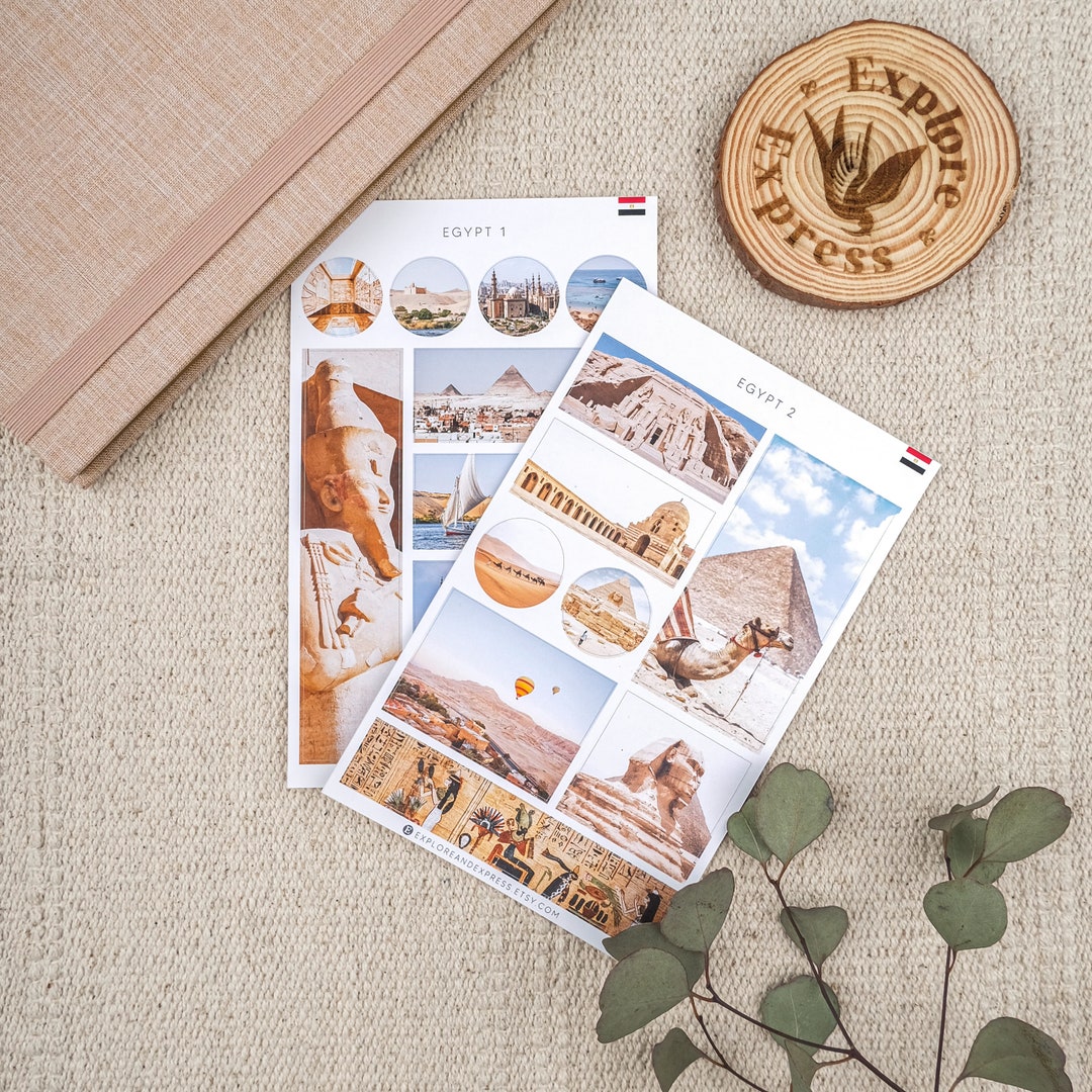 Egypt Stickers, Travel Stickers, Cairo Egypt Stickers, Egyptian ...