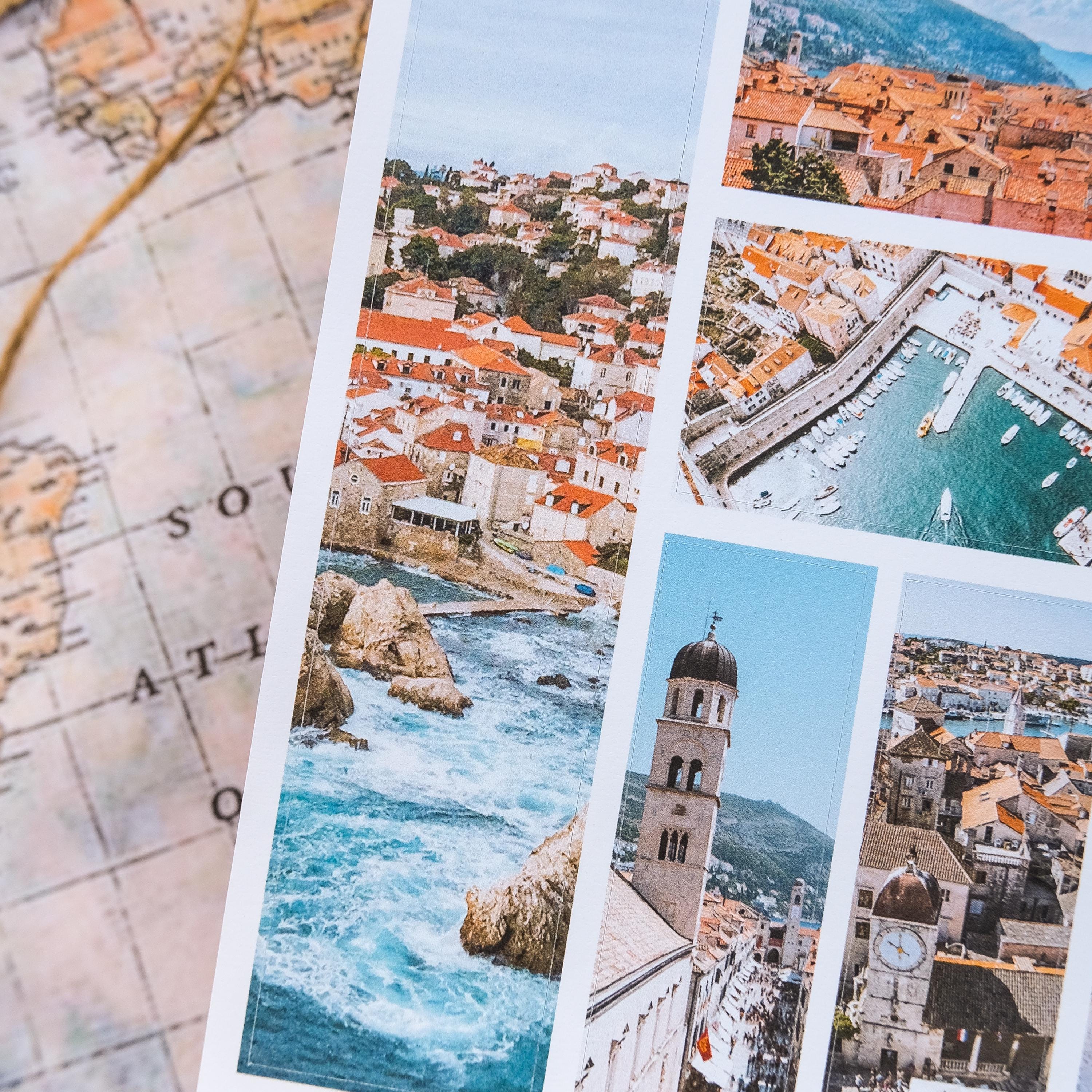Croatia Stickers | Croatian Landmarks | Travel Journal Stickers ...