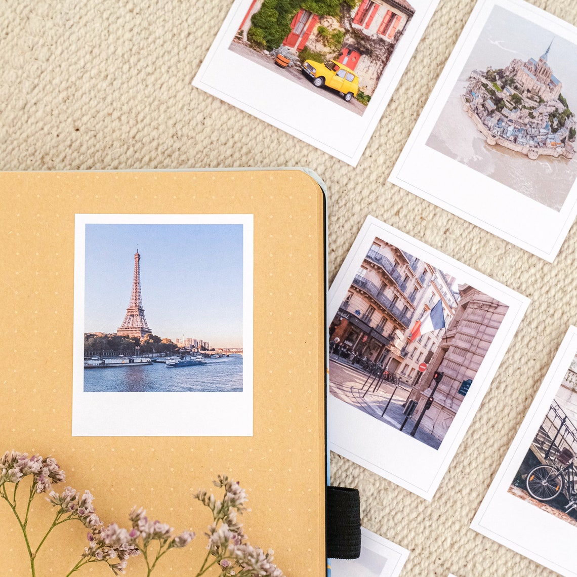France Polaroid Stickers Travel for Journal and Scrapbook Stickers Mini ...