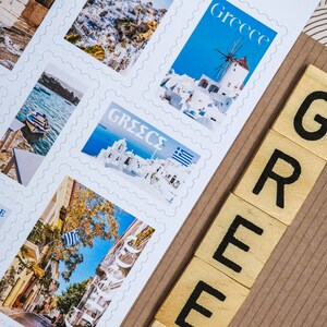 Greece Stamps Stickers, Greek Stamps, Postal Stamps Stickers, Travel ...