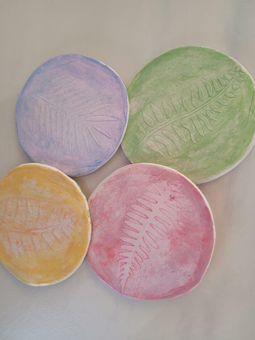 Ceramic Coasters, Dining Table Decor, Set of Coasters, Gift for Her ...