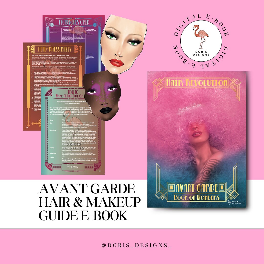 Avant Garde Hair and Makeup Guide E-book | Hair Styling Guide | Makeup ...