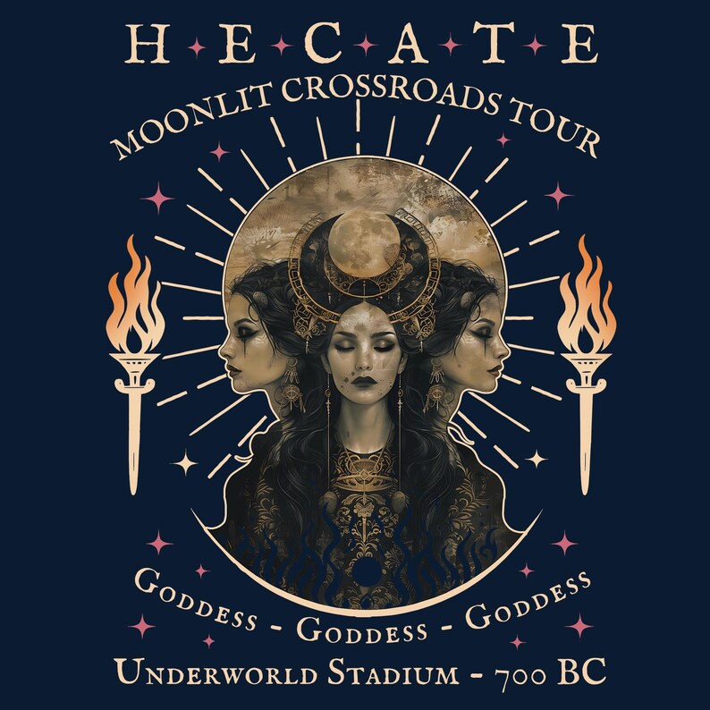 Hecate Moonlit Crossroads Png, Goddess Png, Under World Stadium, Digtal ...
