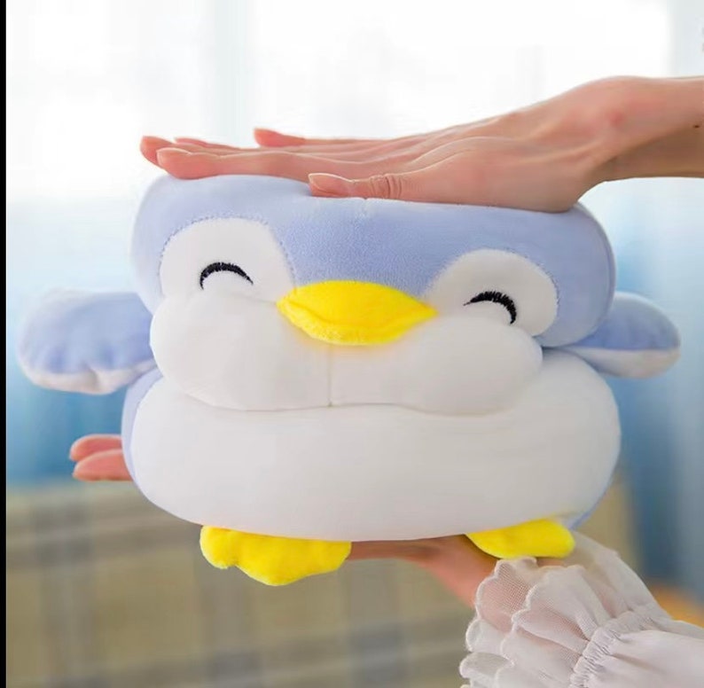 Cute Chubby Penguin Soft Plush Toy Etsy
