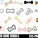 Dog Bone Clipart: Vector Cut File for Cricut, Silhouette (SVG, PNG, JPG ...