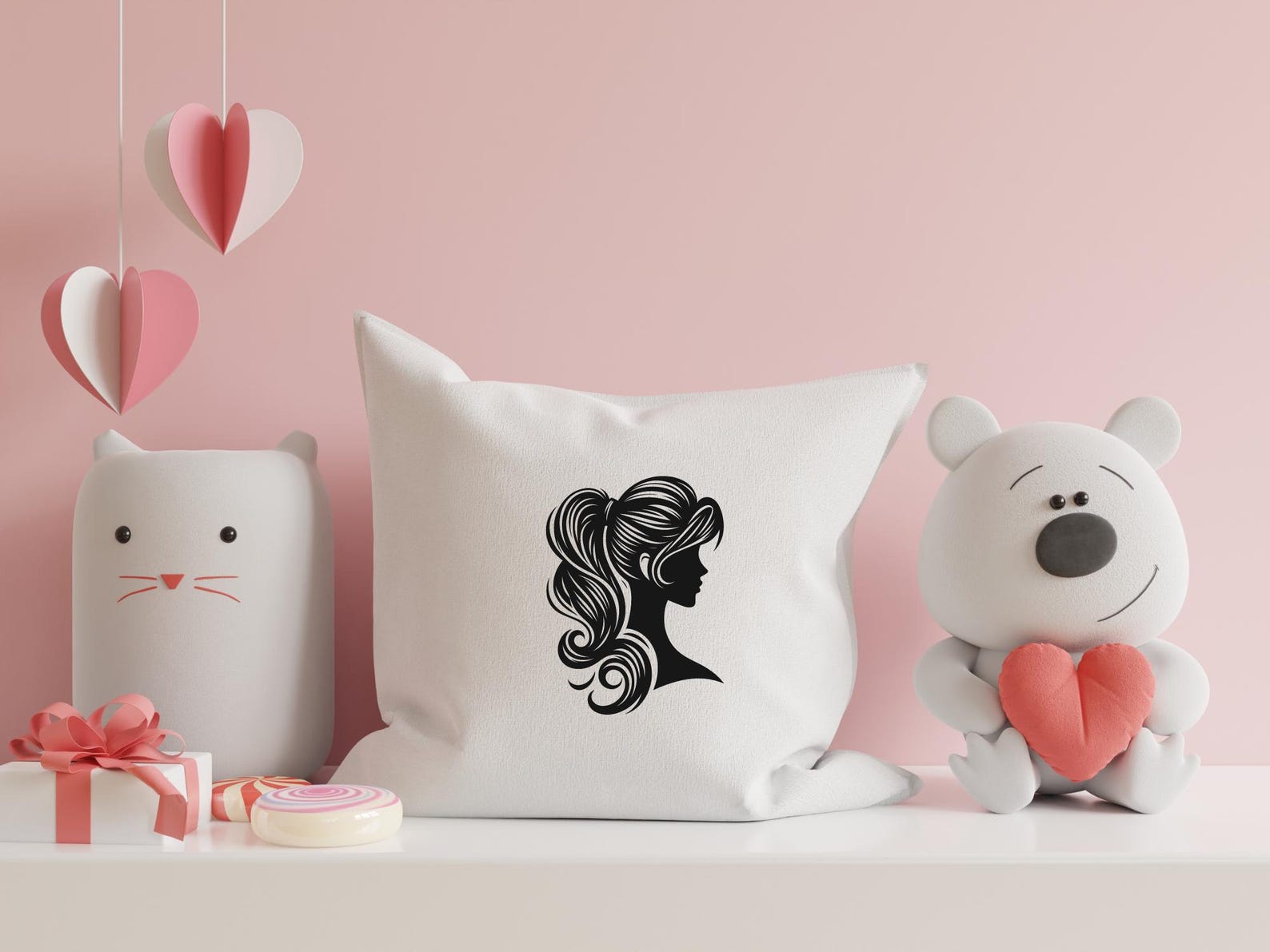 Long Hair SVG Bundle, Instant Digital Download, PNG, SVG Cut Files - Etsy