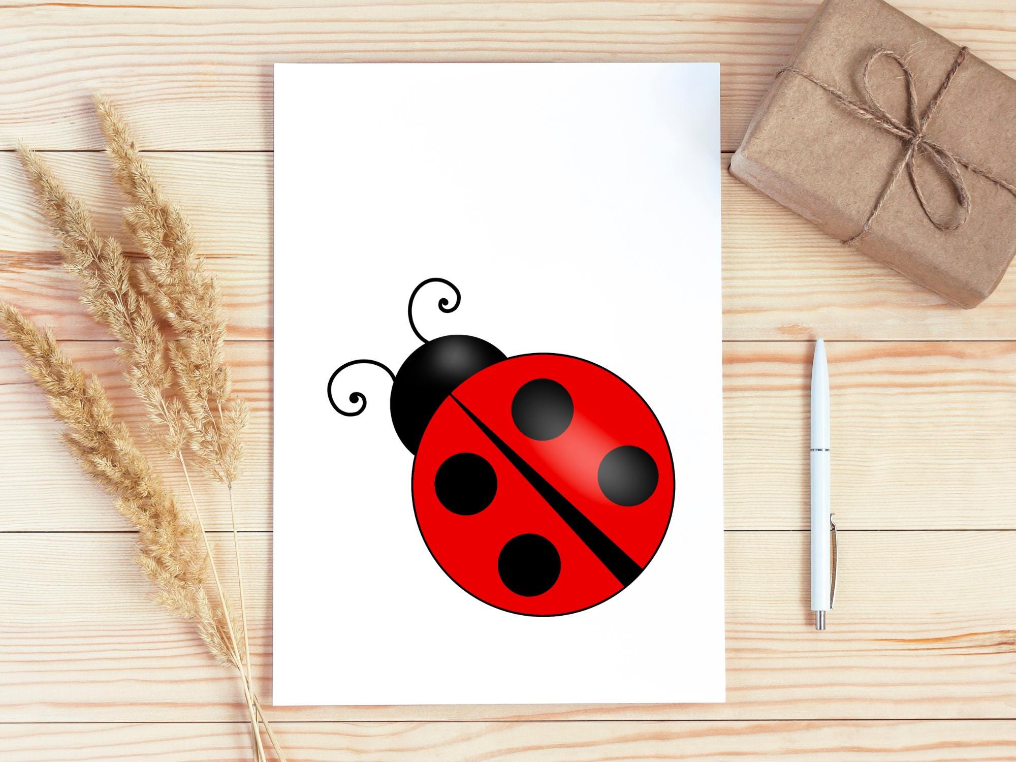 Ladybug SVG Bundle: Layered Lady Bug Clipart (digital Download) - Etsy