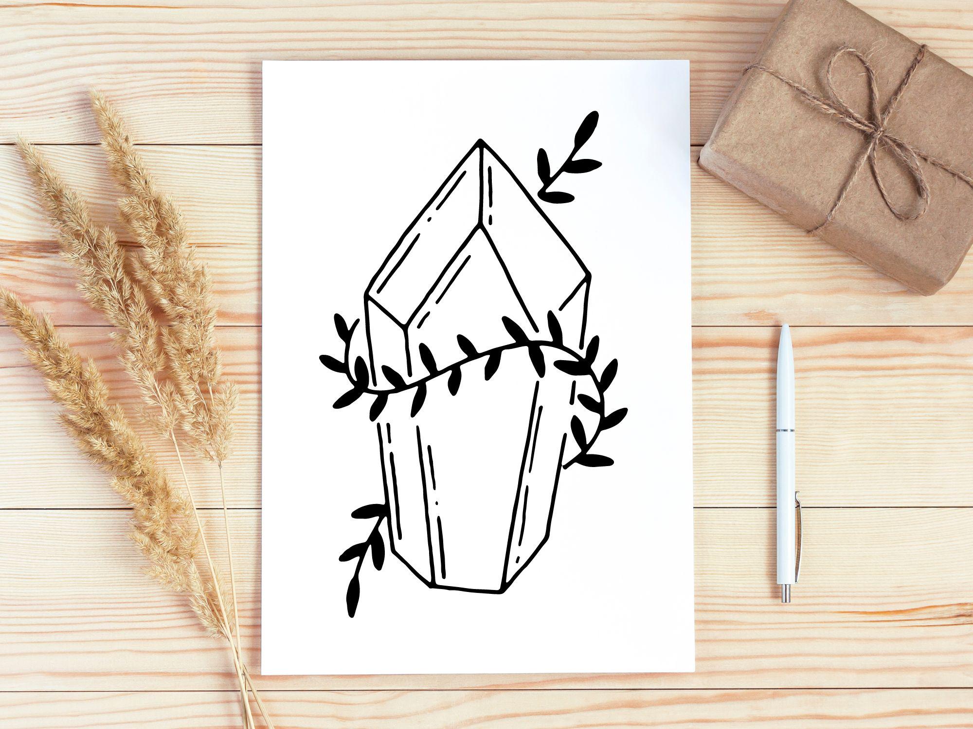 Crystal SVG Bundle: Cricut, Silhouette, Clipart (digital Download) - Etsy