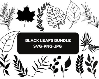 Leaf SVG Bundle, Leaves Svg Bundle, Leaf Clipart, Leaf Svg Cut Files for Cricut - Etsy