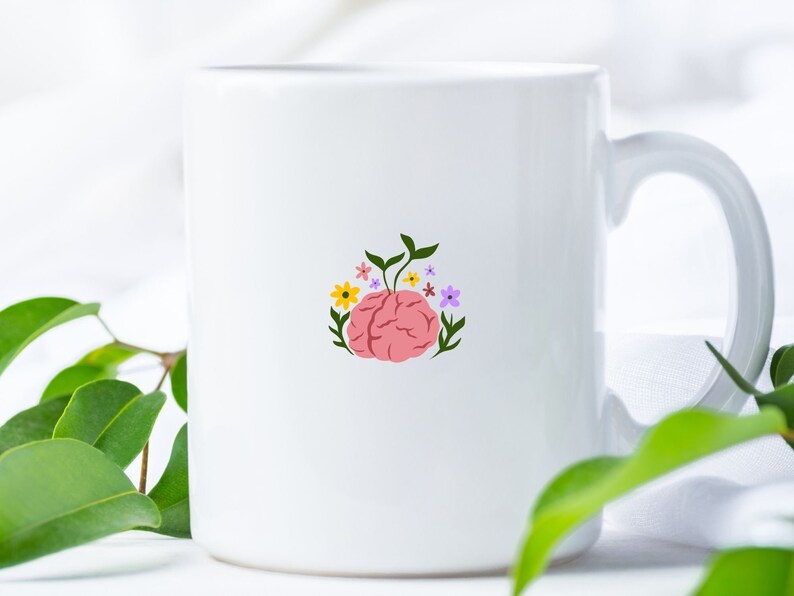 Brain SVG, Brain Cut File, Brain JPG, Brain PNG, Brain Clipart, Brain Silhouette, Brain Cricut ...