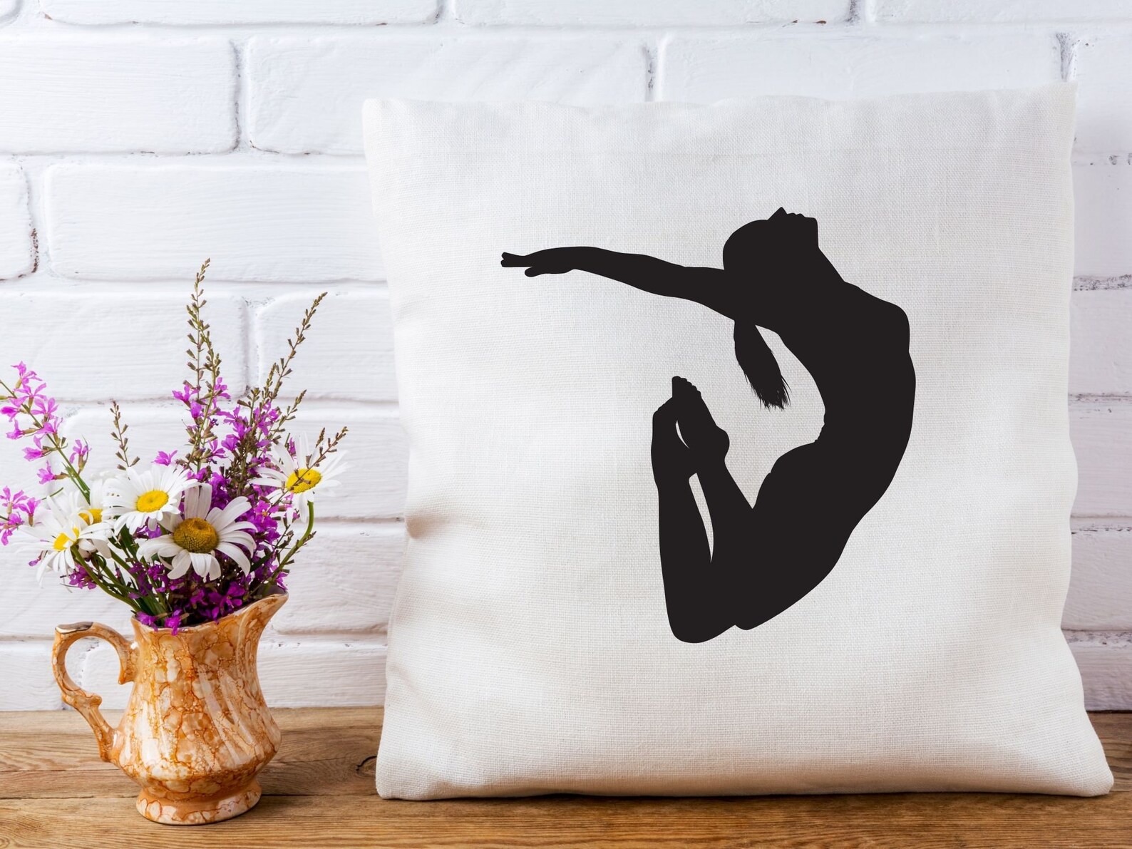 Gymnast SVG Cutting Files, Gymnastics Silhouette Cricut, Cameo, Instant ...