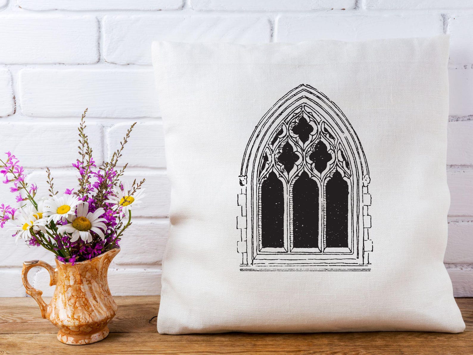 Gothic Windows Bundle Svg, Gothic Windows Clipart, Window Cut Files for ...