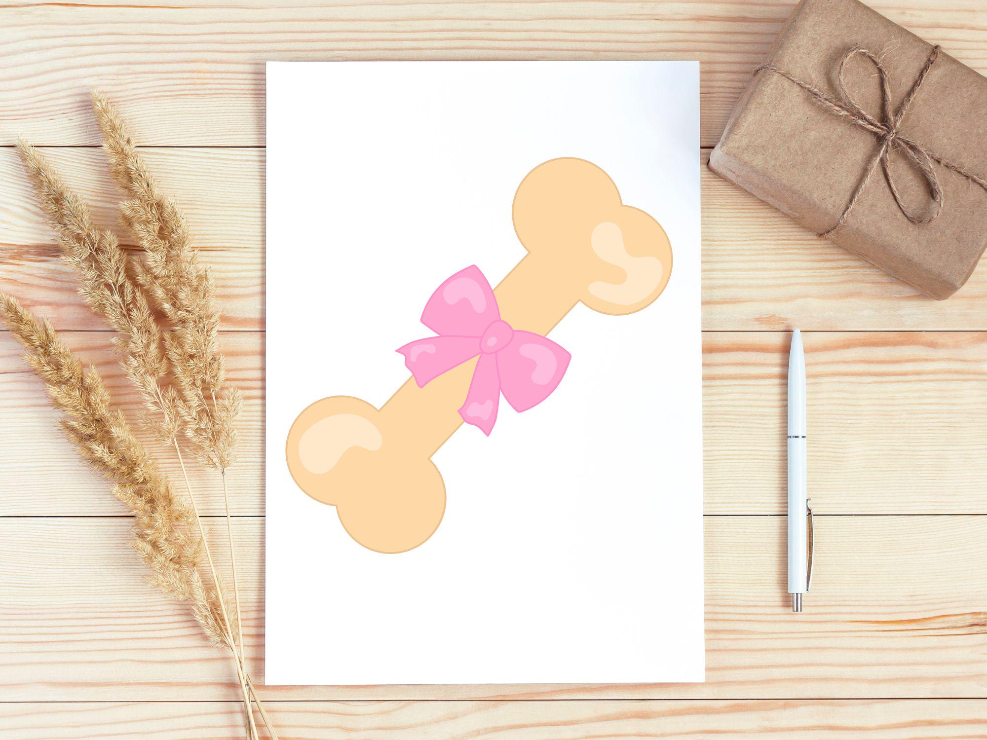 Dog Bone Clipart: Vector Cut File for Cricut, Silhouette (SVG, PNG, JPG ...