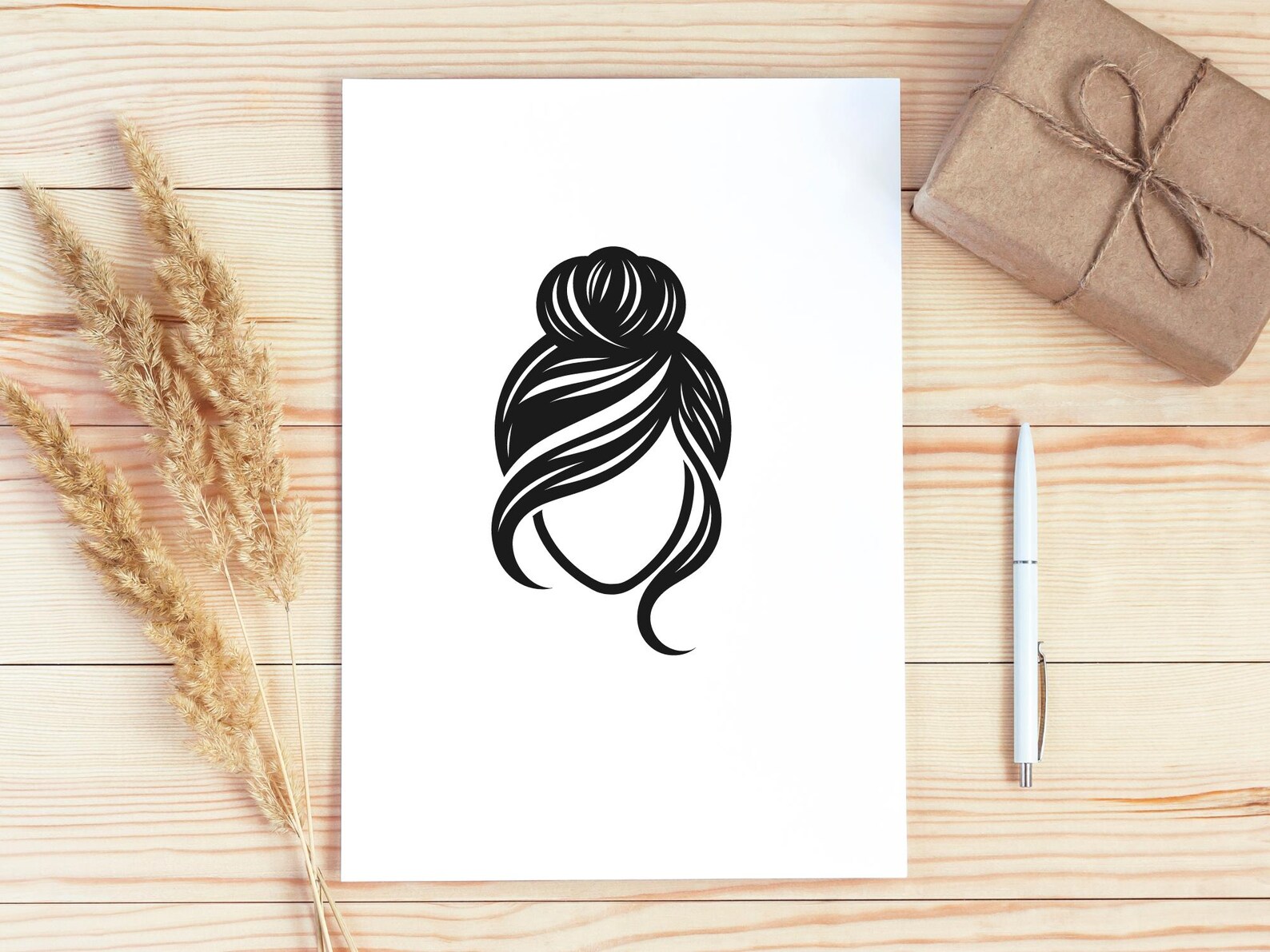 Long Hair SVG Bundle, Instant Digital Download, PNG, SVG Cut Files - Etsy