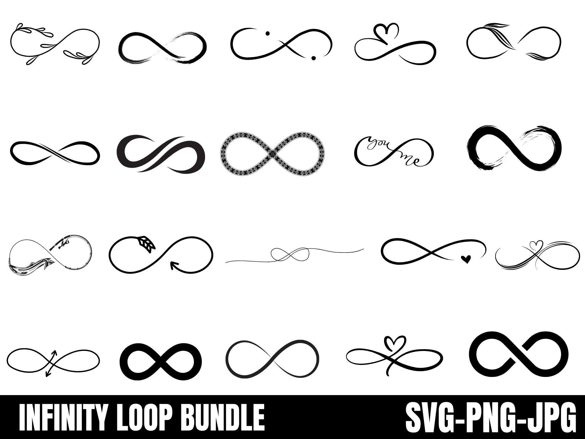 Infinity Svg, Infinity Love Svg Bundle, Forever Infinity Svg, Infinity ...