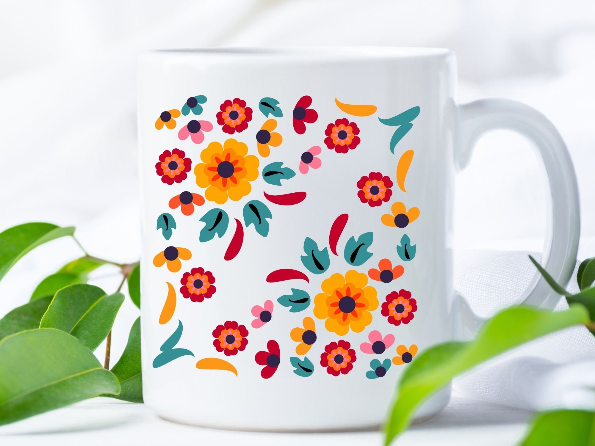 Corner Svg Bundle, Corner Svg, Floral Corner Svg Files, Decorative Page ...