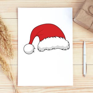 Christmas Hat SVG Bundle: Santa, Elf Hats (digital Download) - Etsy