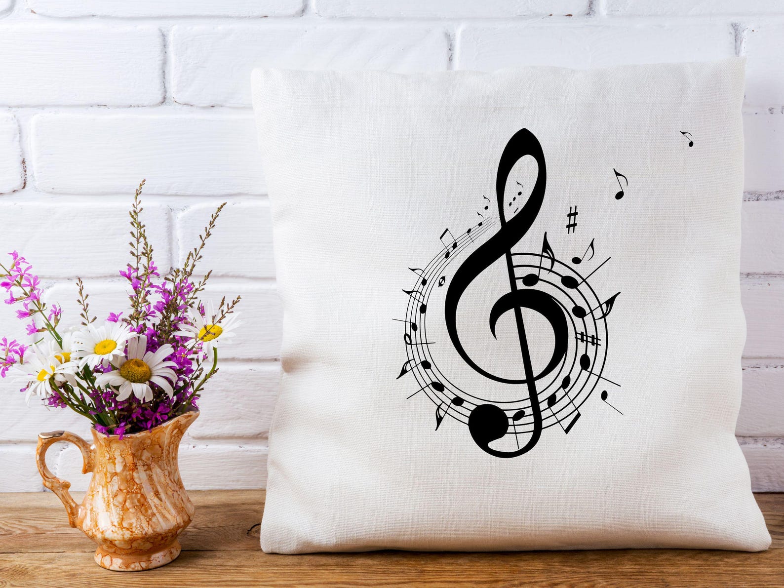 Music Notes Svg Bundle, Guitar Note Svg, Music Lover, Marching Band Svg ...