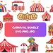 Circus Clipart, Circus Printable , Circus PNG and SVG, Carnival Clip ...