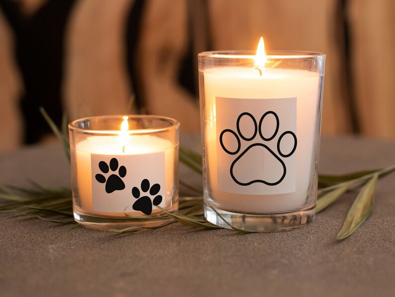 Dog Paw Print SVG Bundle: Animal Cut Files for Cricut, Silhouette - Etsy