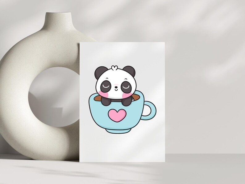 PANDA SVG, Cute PANDA Svg, Cartoon Panda Svg, Panda Clipart, Panda Svg ...