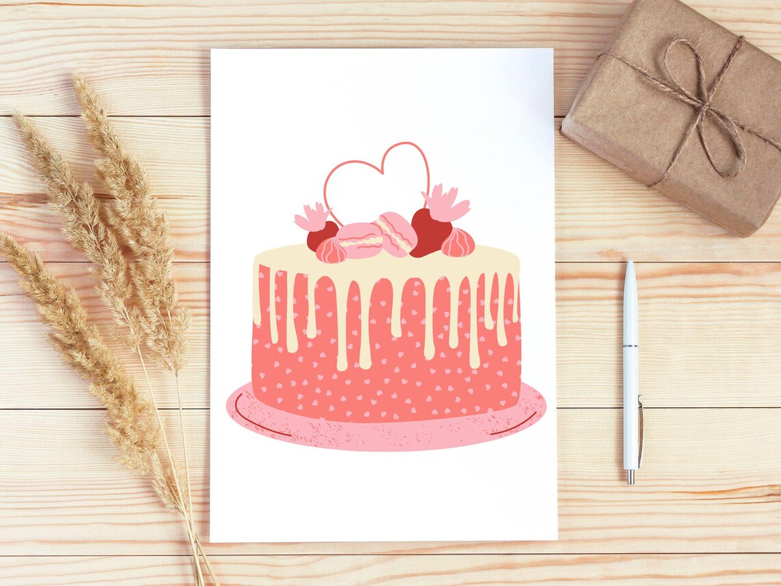 Cakes Svg/ Birthday Svg/ Dessert Svg/ Baking Svg/ Wedding Svg/ Clipart ...