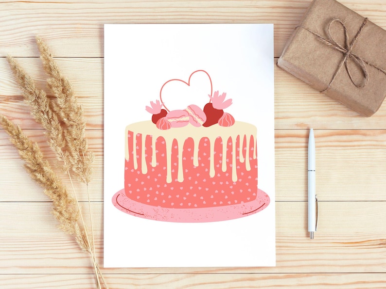 Cakes Svg/ Birthday Svg/ Dessert Svg/ Baking Svg/ Wedding Svg/ Clipart ...