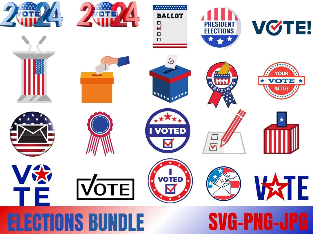 Voting 2024 SVG, Vote Png, Election Voting Svg, Vote Cut File, Election ...