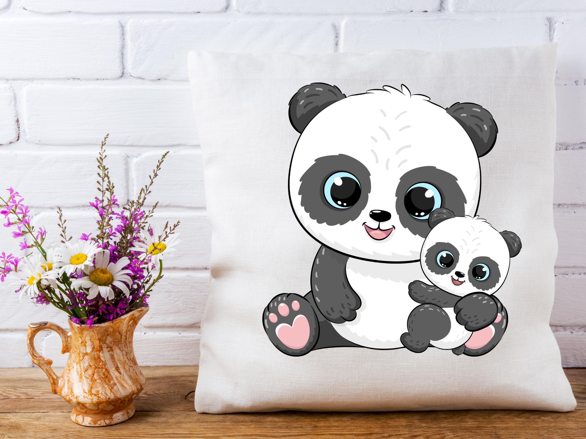 PANDA SVG, Cute PANDA Svg, Cartoon Panda Svg, Panda Clipart, Panda Svg ...