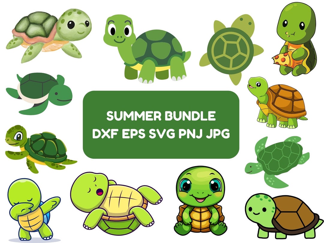 TURTLE SVG, Sea Turtle Svg, 200 Sea Turtles DESIGNS Clipart, Turtle Svg ...