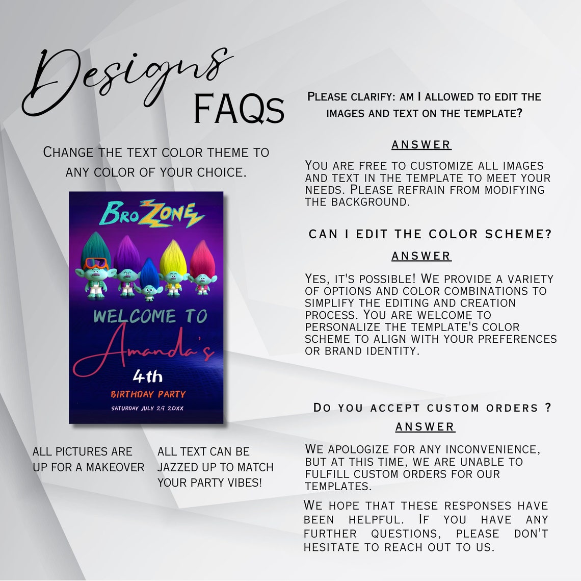 Bro Zone Welcome Sign Template, INSTANT DOWNLOAD, Editable and ...