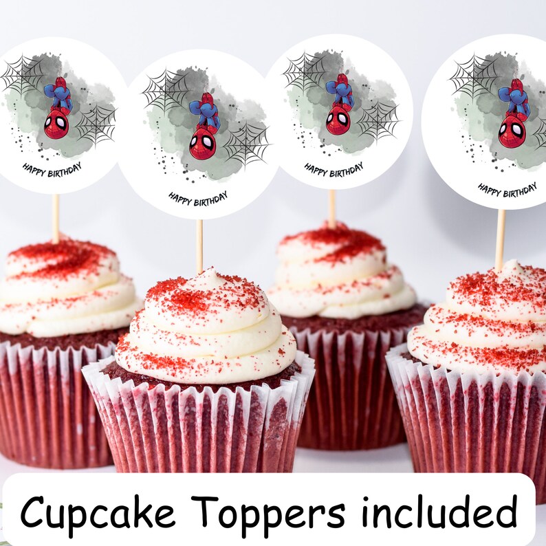 Spiderman Birthday Invitation, Editable Invitation, Printable Spiderman ...