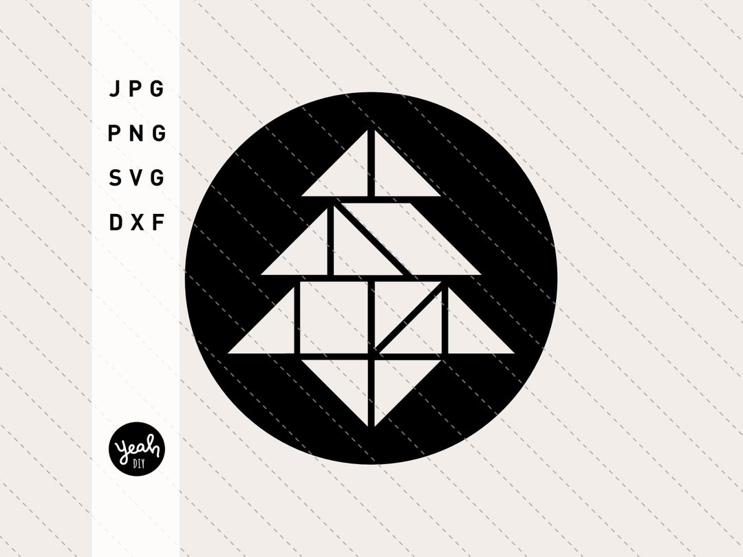 GEOMETRIC FIR TREE: Plotter Lasercut Stencil Silicone Mold Christmas ...