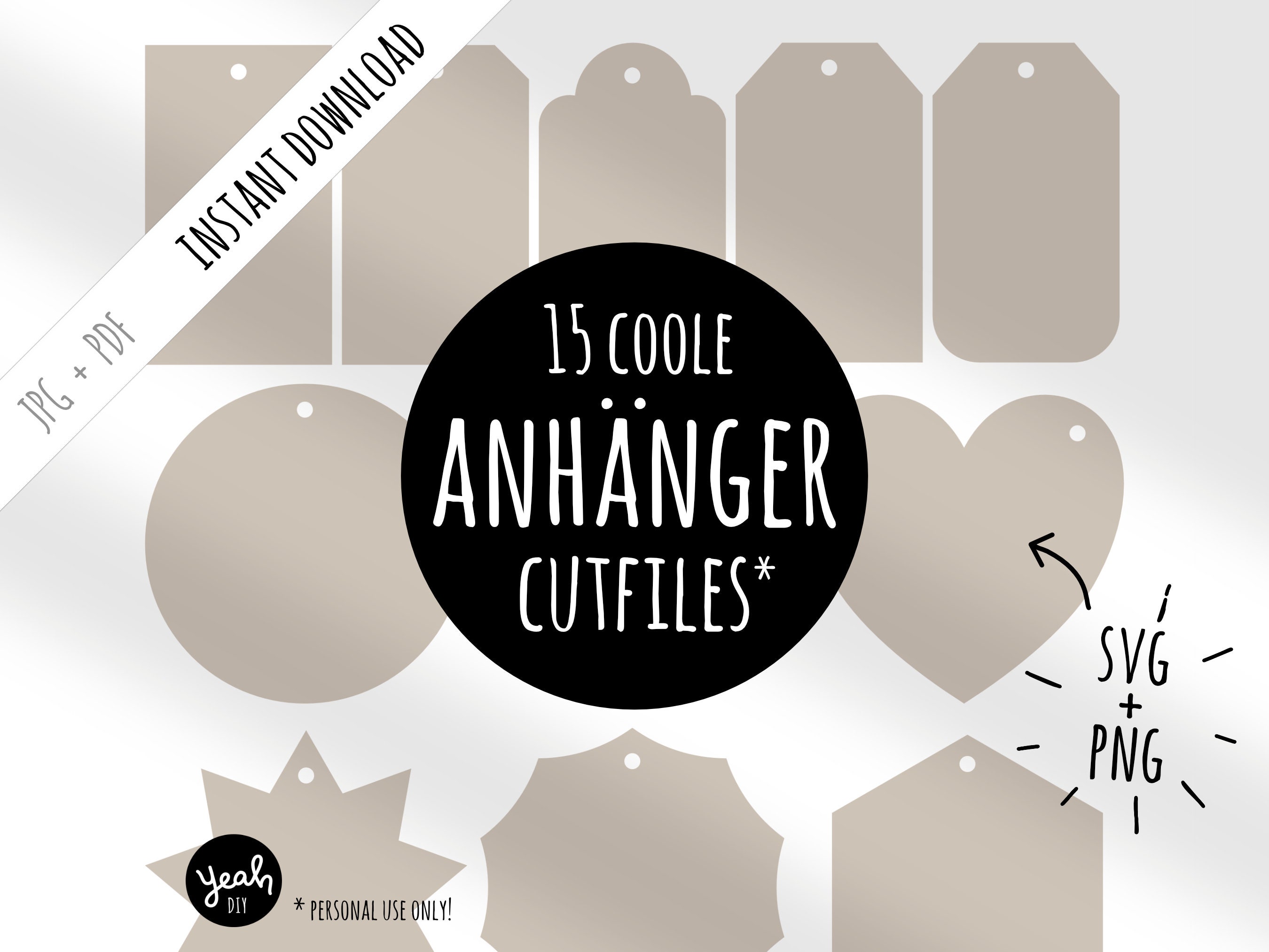 Label Plotter Template: 15 Vector Templates for Tags. Easy Cutting With ...