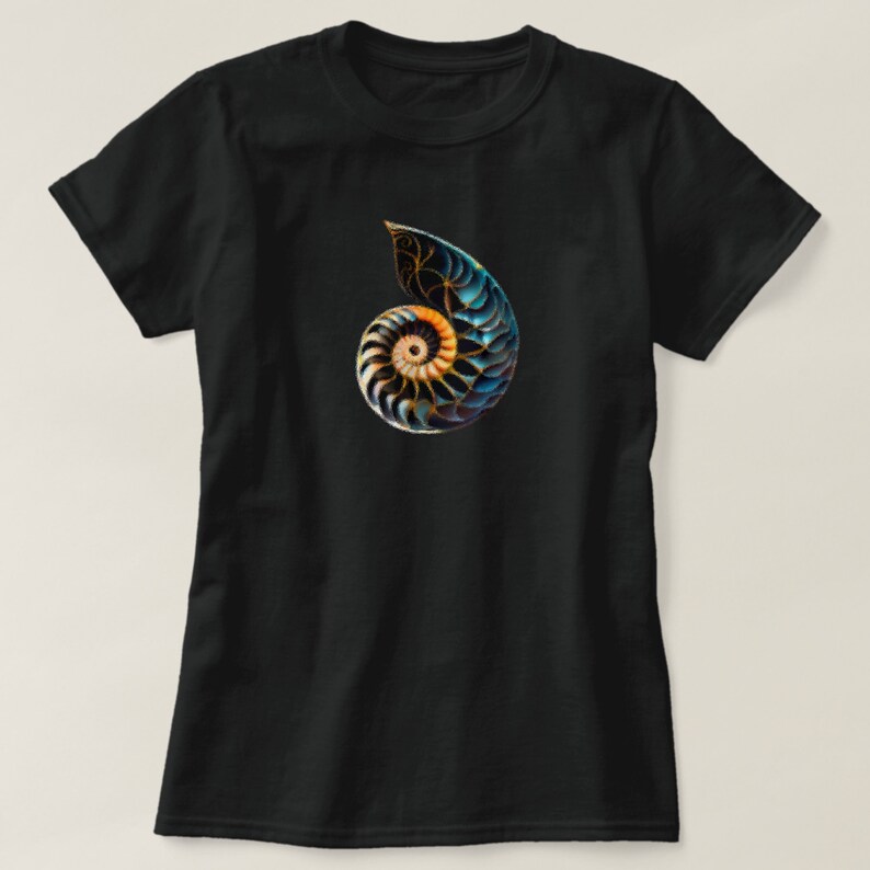 Digital Author's Design of the Nautilus Shell - Etsy
