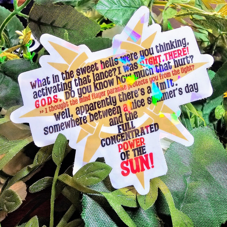 Astarion Lathander Rage Rant, Blood of Lathander, Baldur's Gate 3 Vinyl ...