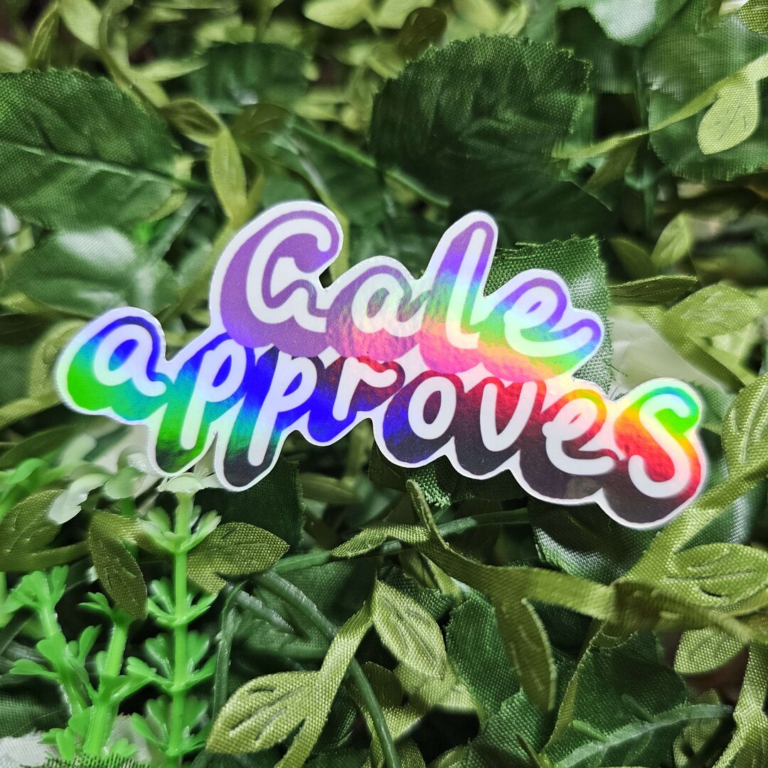 Gale Approves Baldur's Gate 3 Vinyl Sticker - Etsy